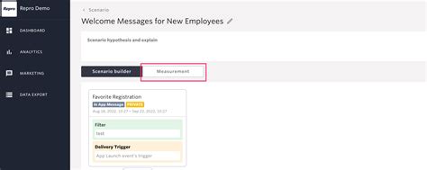 Scenario Repro Documentation