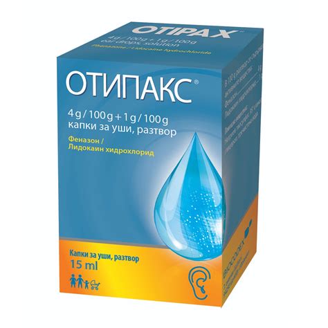 Отипакс Капки за уши 15 Ml Аптеки 36 6