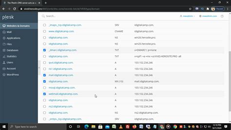 How To Set Up G Suite MX Records In Plesk
