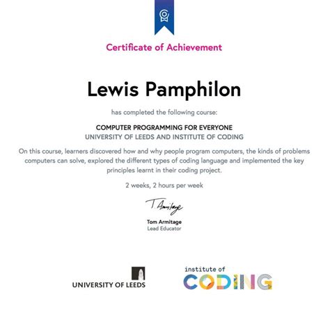 Lewis Pamphilon On Linkedin Python Learning Programming Coding