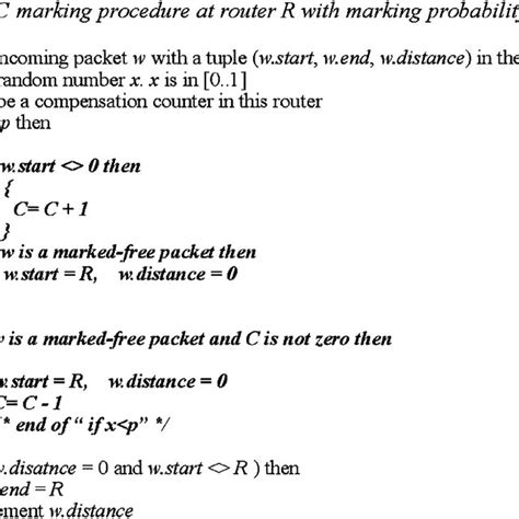 Ppm Npc Marking Algorithm Download Scientific Diagram
