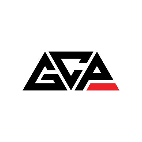 Gcp Triangle Letter Logo Design With Triangle Shape Gcp Triangle Logo Design Monogram Gcp
