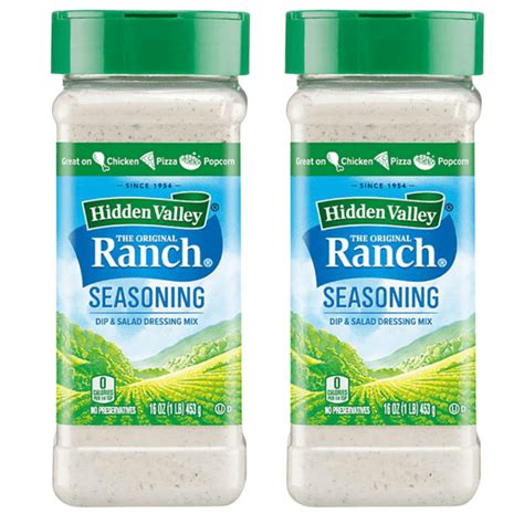 Hidden Valley Ranch Dressing Mix 16 Oz 2 Pack Original Ranch Powder