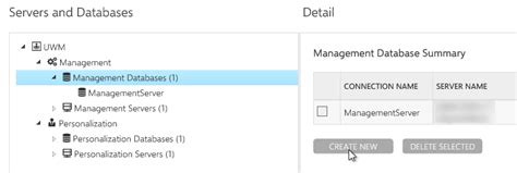 Migrating Uwm Management Center Databases Using The Server Configuration Portal