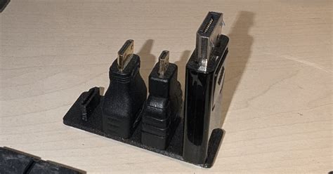 Hdmi Adapter Holder By Magnus Erler Download Free Stl Model