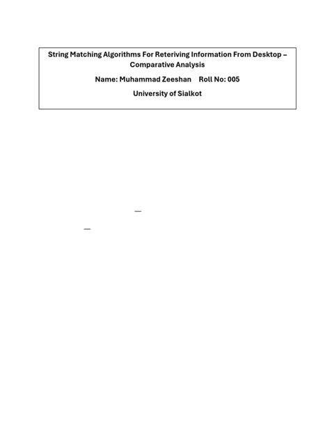 Algo Research Pdf Algorithms Time Complexity