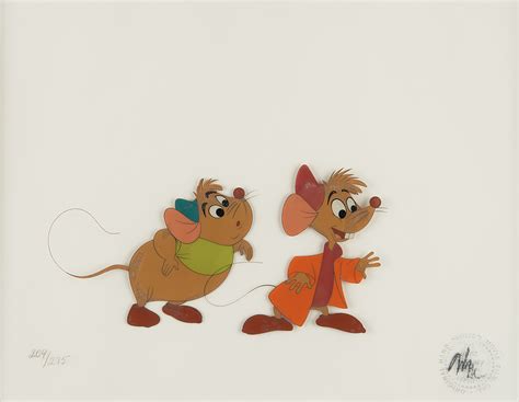 Jaq And Gus Limited Edition Cel From Cinderella RR Auction
