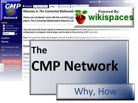 The Cmp Network Wiki Ppt