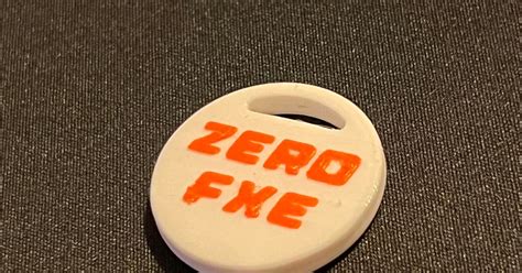 Zero Fxe Keyring By Skypodx Download Free Stl Model