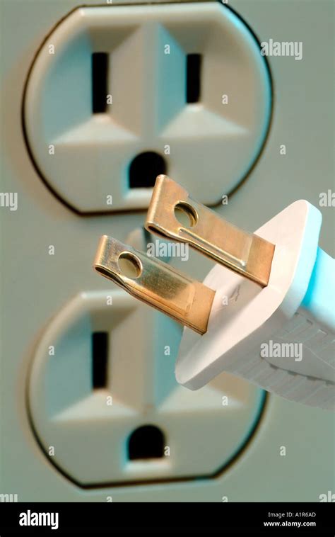 Polarized Plug Wall Socket Stock Photo Alamy