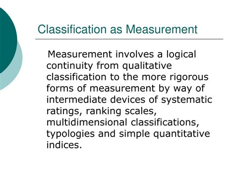Ppt Classification As Measurement Powerpoint Presentation Free