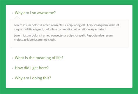 Jquery Faqs问答垂直手风琴切换 It书包