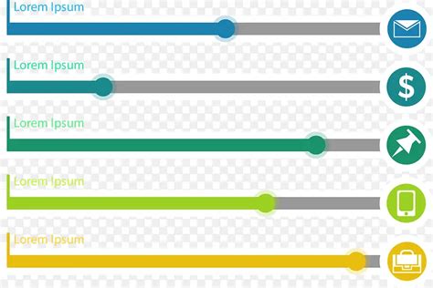 矢量手绘ppt进度表png图片素材下载 图片编号yermxonq 免抠素材网
