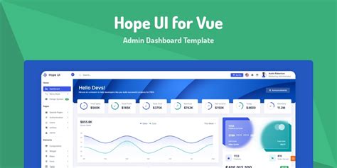 Hope Ui For Vue Admin Dashboard Template Made With Vue Js