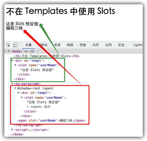 Javascript Web Components 系列（五）—— 详解 Slots 前端三昧 Segmentfault 思否