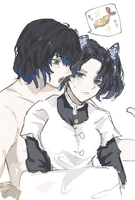 Inosuke X Aoi Anime Demon Dragon Slayer Romantic Anime