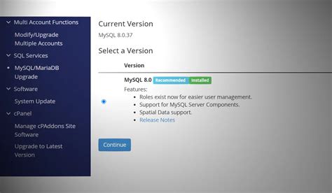 Como Fazer Upgrade De Mysql Para Mariadb No Cpanel And Whm E Pelo Ssh