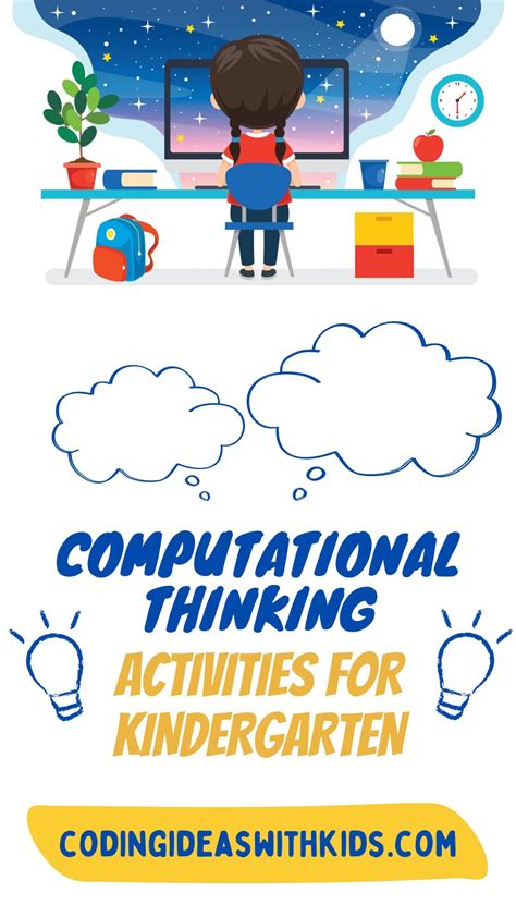 Best Guide To Computational Thinking Activities For Kindergarten