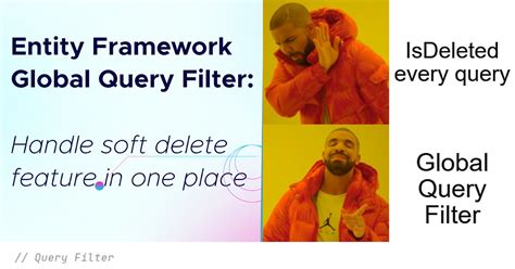 Entity Framework Global Query Filter Handle Soft Delete Feature In One Place