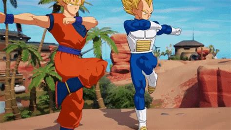 Gok Vegeta And Son Goku Fusion 