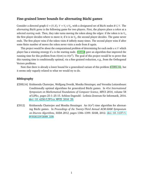 Internship Proposals Pdf Algorithms Theoretical Computer Science