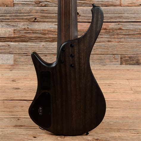 Ibanez Ehb1506ms Bif Ergonomic Headless 6 String Bass Black Ice Flat 2