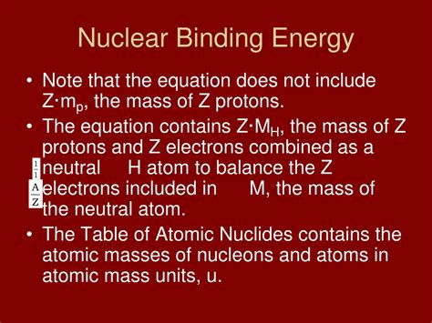 PPT Nuclear Binding Energy PowerPoint Presentation Free Download ID