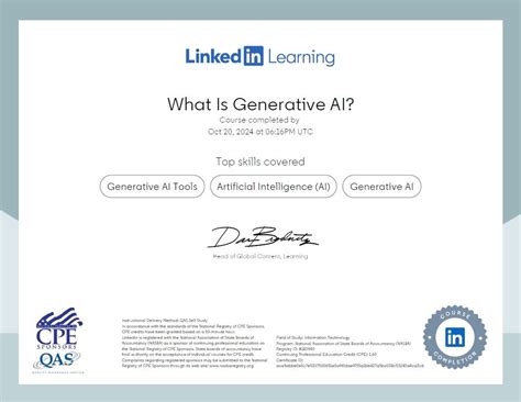 Praveen Kumar Vemereddy On Linkedin I Have Just Completed A Course What Is Generative Ai