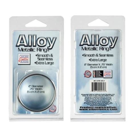 Alloy Metallic Ring Extra Large 2 Inch Diameter Sex Toy Hotmovies