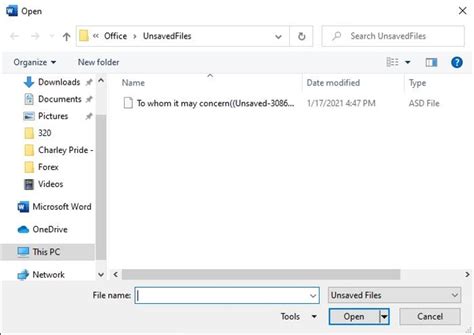 What Is An ASD File And How To Open It In Word