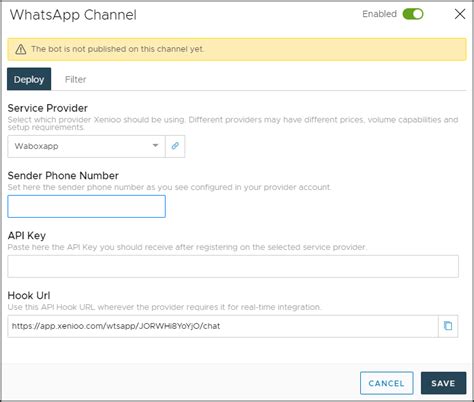 Creating Your First Whatsapp Bot Xenioo