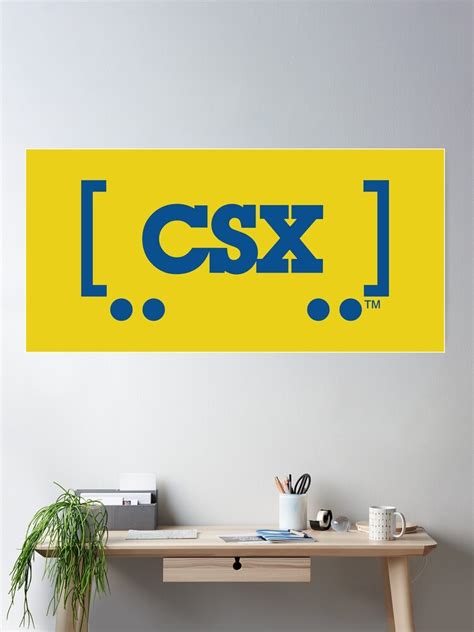 Csx Train Logo By Biochao Anti Warp Surface Free Shipping And