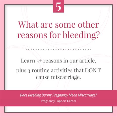 Does Bleeding Mean Miscarriage Pregnancy Support Center