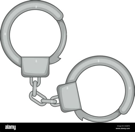 Handcuffs Icon Cartoon Style Stock Vector Image And Art Alamy
