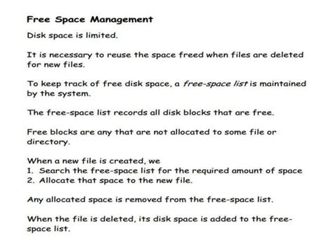 File System Operating System Operating System Ppt