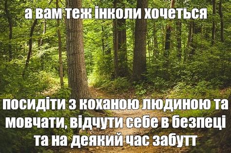 Мем а вам теж інколи хочеться посидіти з коханою людиною та мовчати