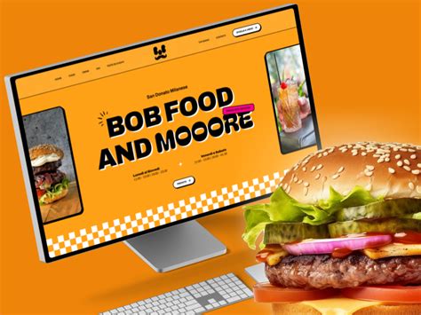 Burger Website Landing Page By Deivin Dollaku On Dribbble