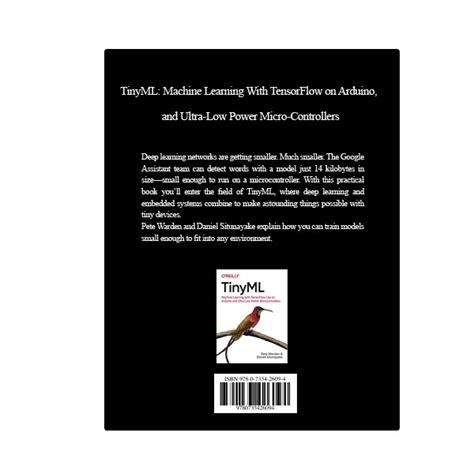 قیمت و خرید کتاب tinyml machine learning with tensorflow on arduino and ultra low power micro