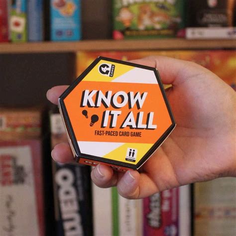 Hex Games Know It All Card Game Funky Ts Nz