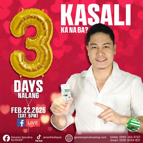 Genesis Organic Spirulina Users Exclusive Group 🌟 3 Days Na Lang