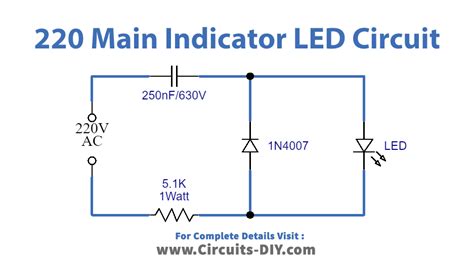 Led Indicator Circuit Diagram Circuit Diagram