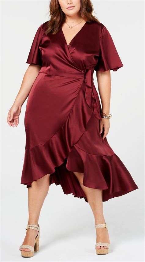 45 Plus Size Wedding Guest Dresses With Sleeves Plus Size Fall