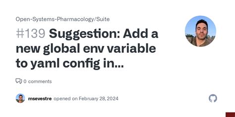 Suggestion Add A New Global Env Variable To Yaml Config In Appveyor Issue Open Systems