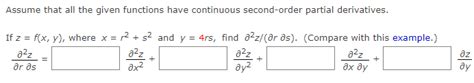 Solved Assume That All The Given Functions Have Continuous