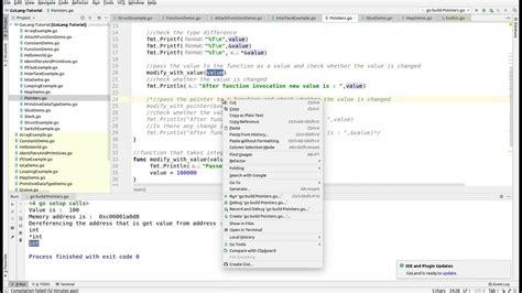 Pointers In Golang Youtube