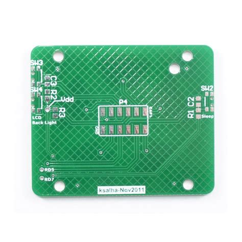 Capsense Scroll Wheel PCB 5 Sensors