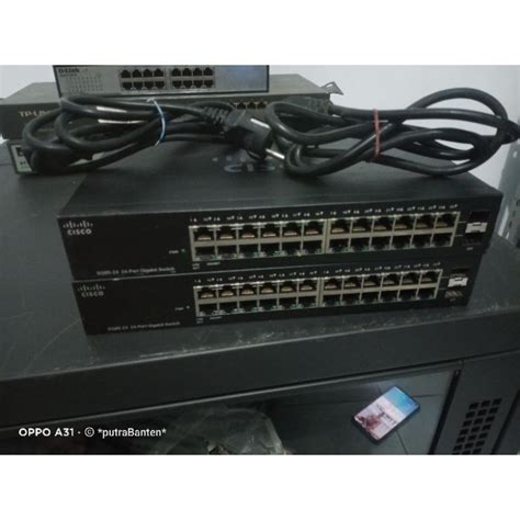 Jual Cisco Sg95 24 24 Port Gigabit Switch Shopee Indonesia