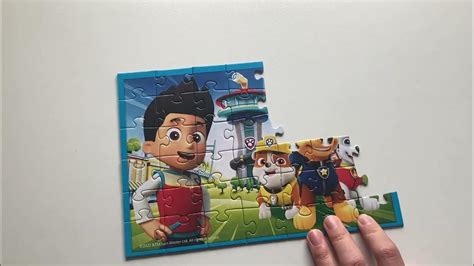Собираем пазлы 🧩 Мультфильм Щенячий патруль Райдер и его друзья Pazzle Cartoon Paw