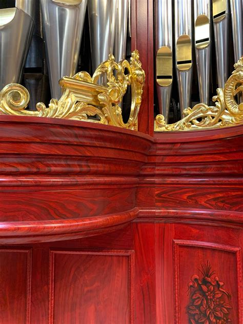 Harrison And Harrison Ltd Solo Strings Viole Damour Back And Celestina Front On The