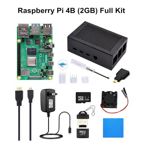 Original Gb Ram Raspberry Pi B Kit Raspberry Pi Model B With G Microsd Aluminum Case